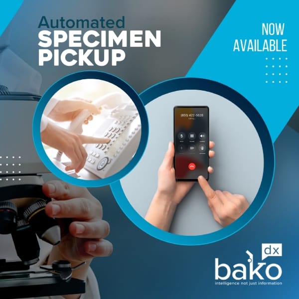 Optimize Specimen Pickup With New Tool - Bako Diagnostics